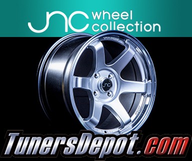 JNC Wheels - 16 JNC014 Hyper Silver Rim - 4X100 - 16X8.25 inch 1 Single ...