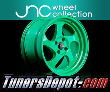 JNC Wheels - 16 JNC034 Wasabi Green Rim - 4x100 - 16x9 inch 1 Single ...