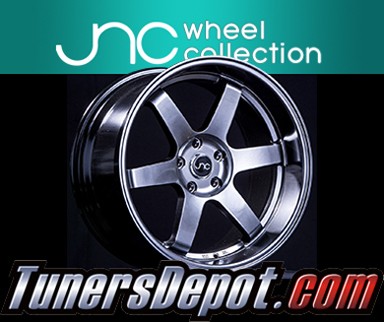 JNC Wheels - 17 JNC014 Hyper Black Rim - 4x100/4x114.3 - 17x8.25 inch 1 ...