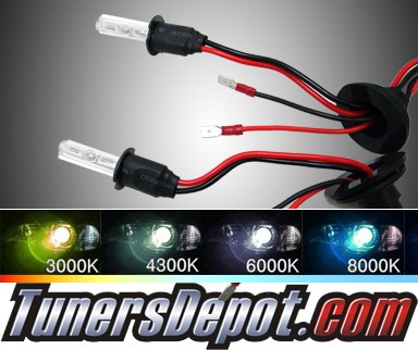 TD® HID Kit Replacement Bulbs - 3000K Universal H3 Yellow Pair HID-LB-H3-3K